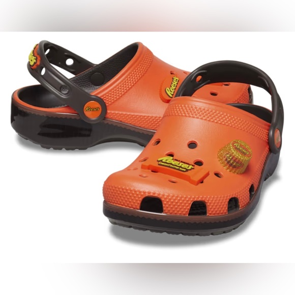 CROCS | Shoes | New Crocs Kids Reeses Classic Clog Size J2 | Poshmark